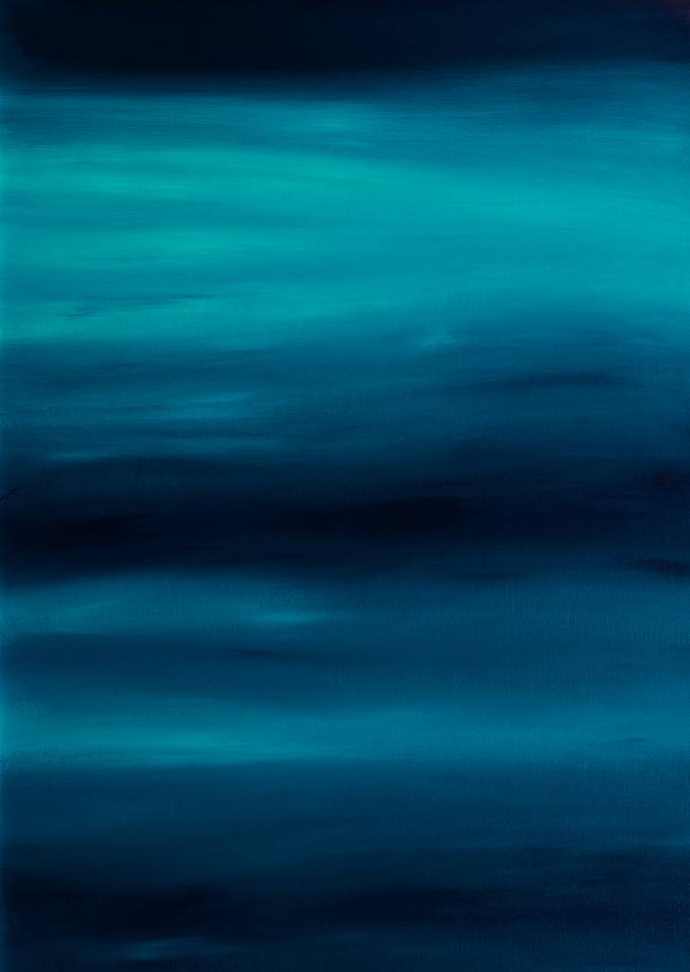 Deep Sea Painting by Kathrin Zier | Saatchi Art