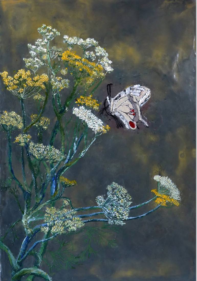 Fennel Painting by Claudia Erbelding | Saatchi Art