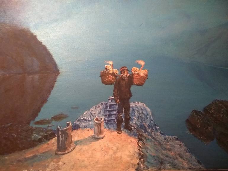 Digger Painting by Darragh Vaughan | Saatchi Art