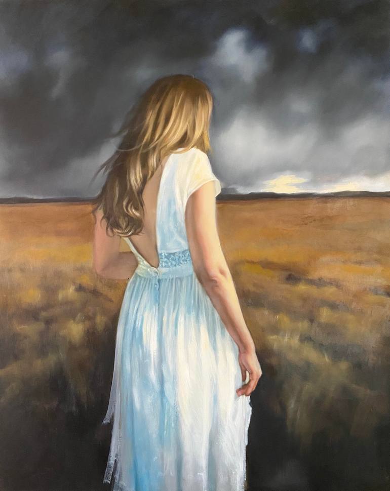 Light through the Storm Painting by Emily Holman Morris | Saatchi Art