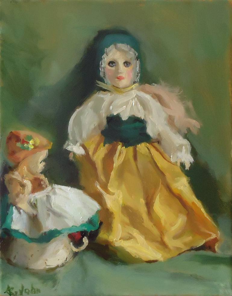 Liverpool Dolls Painting by Albert John | Saatchi Art