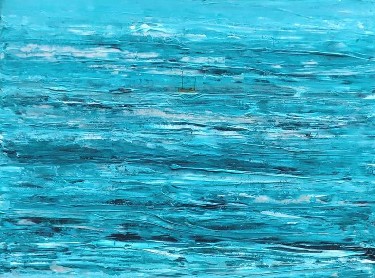 Calm Voyage Painting by Stephen Felstead | Saatchi Art