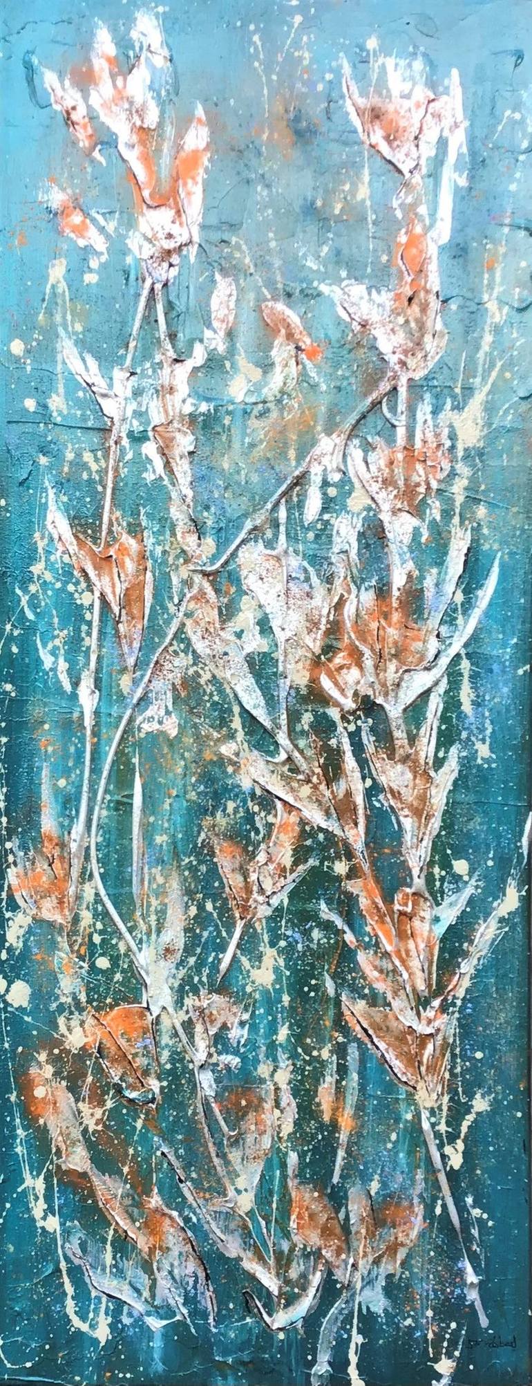 Iris Painting by Stephen Felstead | Saatchi Art