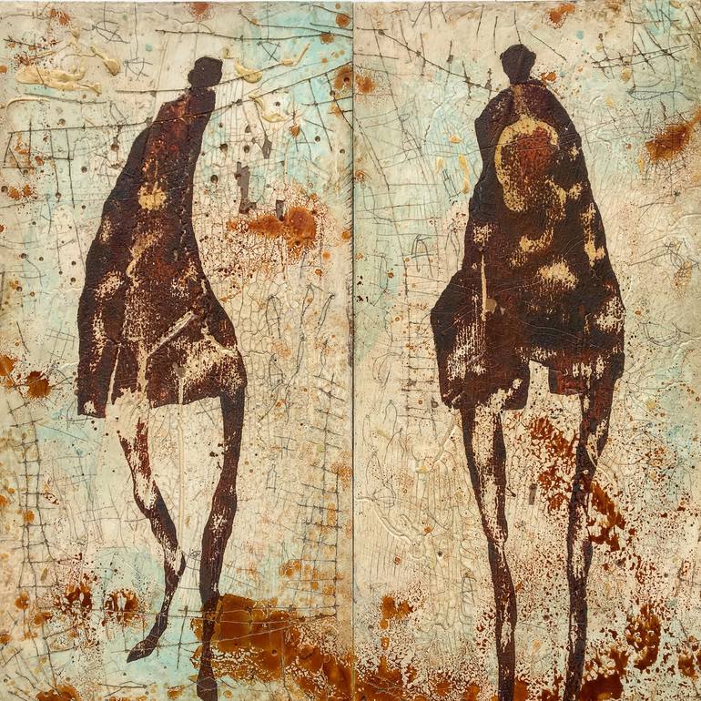 Doug and Ruth Painting by Michael Barber | Saatchi Art