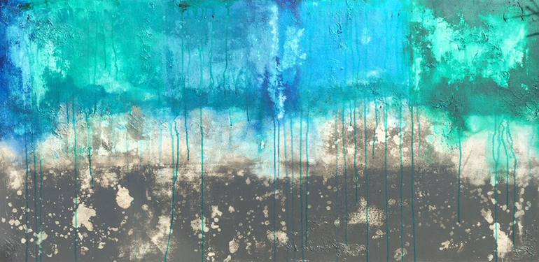 raw chaos Painting by Dee Brown | Saatchi Art