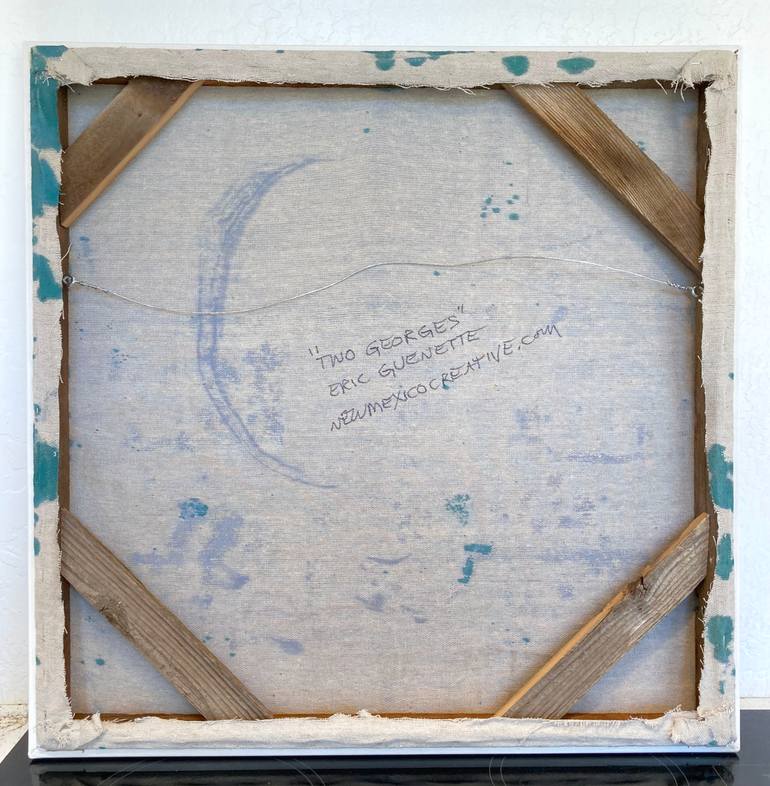 Two Georges Painting by Eric Guenette | Saatchi Art