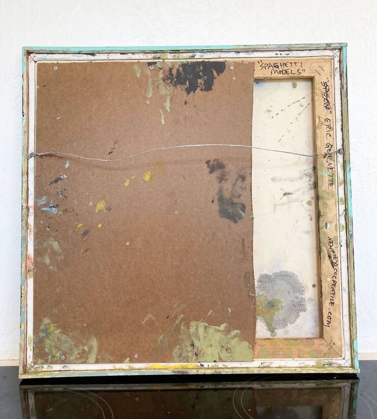 Spaghetti models Painting by Eric Guenette | Saatchi Art