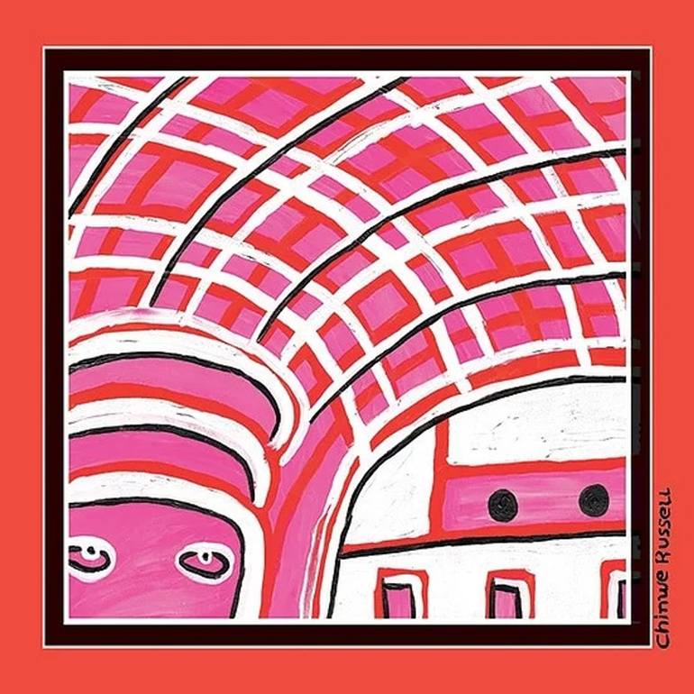 Kings Cross Station London Volume 12 Painting by Chinwe Russell ...