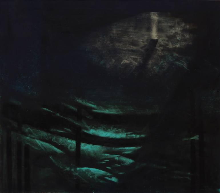 From the other side Painting by Sasha Baszynski | Saatchi Art