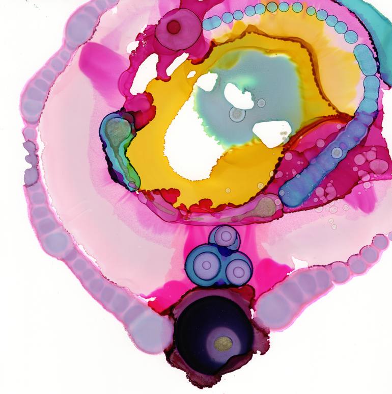 Aerial Study #25 Painting by Kristen Albrecht | Saatchi Art