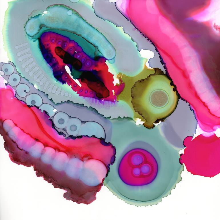 Aerial Study #26 Painting by Kristen Albrecht | Saatchi Art