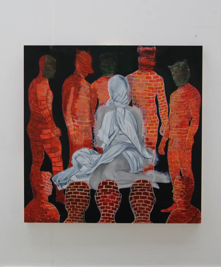 Vigilant Painting by Georgia Smith | Saatchi Art