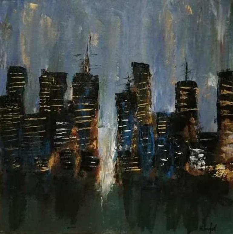 Apocalypse Rising Painting by Mara Iolanda Anghel | Saatchi Art