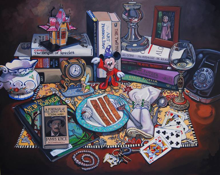 Still Life #1 Painting by Rowena Patterson | Saatchi Art