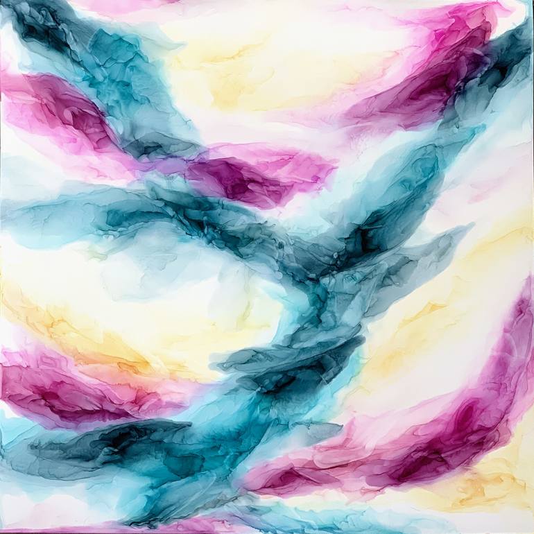 Para, Para, Paradise. Painting by Elizabeth Karlson | Saatchi Art