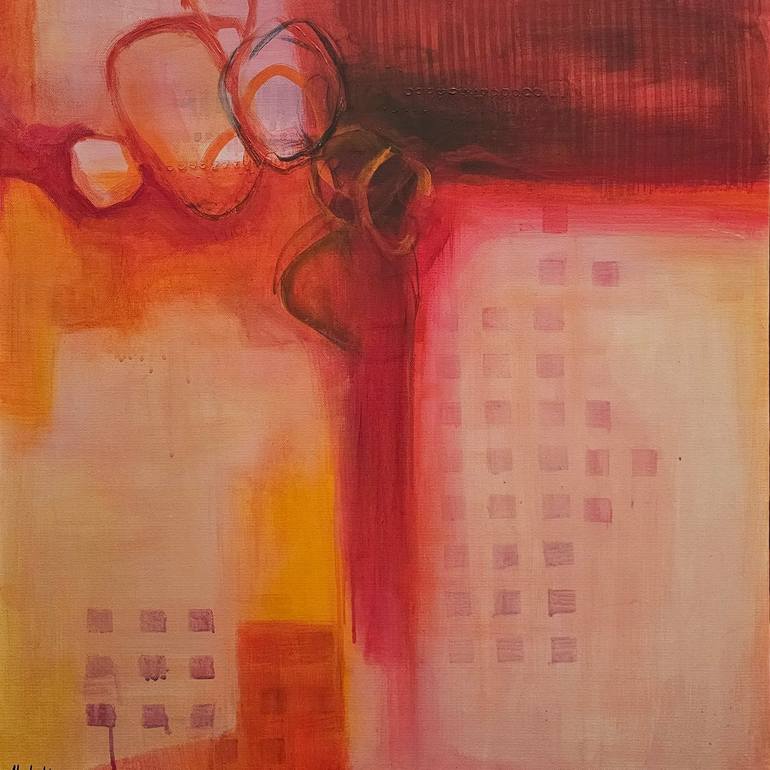 Revive 2 Painting by Lubna Al-Lahham | Saatchi Art