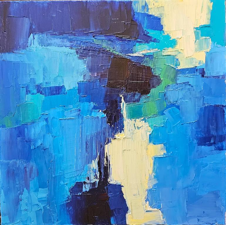 Only Abstract Painting by Lubna Al-Lahham | Saatchi Art