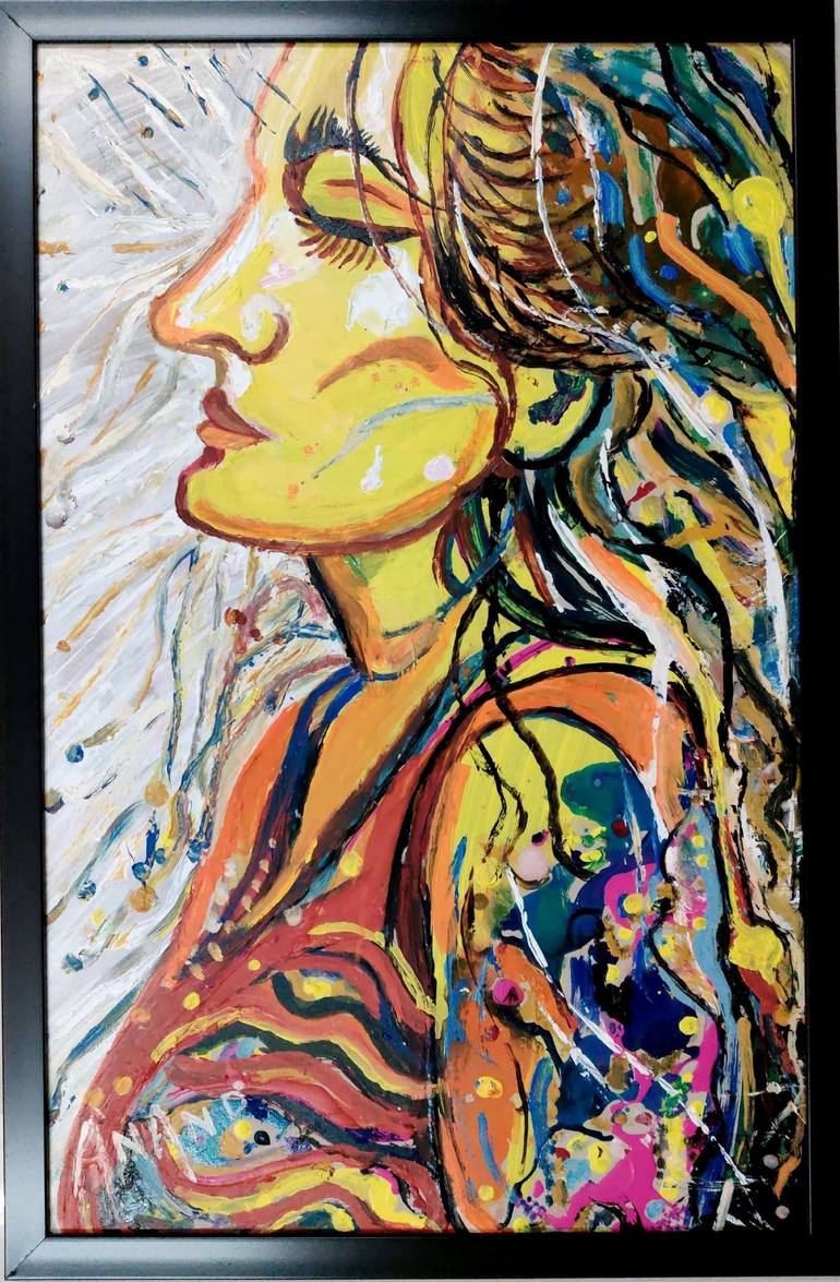 LIFE STUDY-2 Painting by Anand Manchiraju | Saatchi Art
