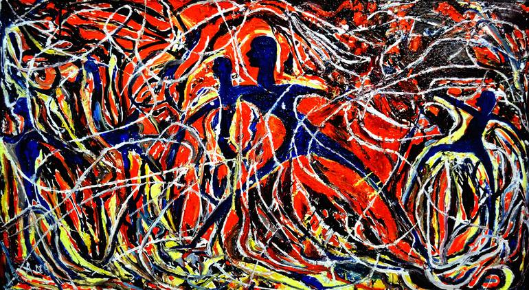 PURE ABSTRACT-2 Painting by Anand Manchiraju | Saatchi Art