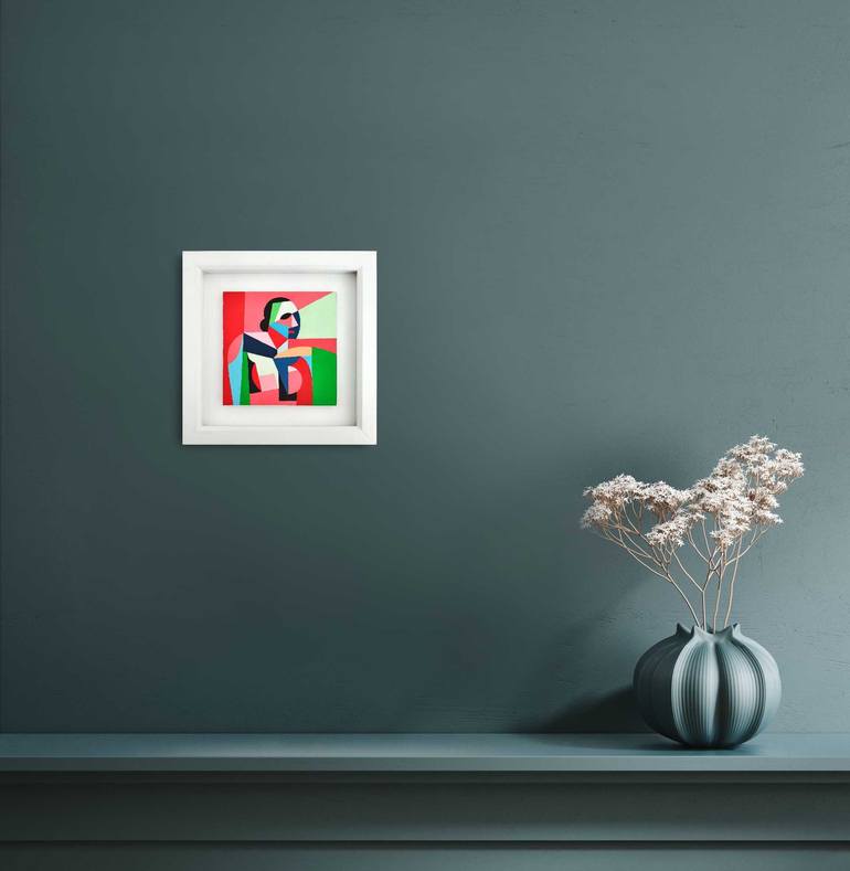 Abstract Figure I Painting by Andy Dobbie | Saatchi Art