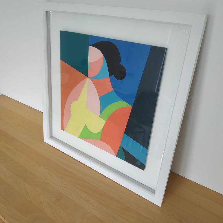 Abstract Figure IX Painting by Andy Dobbie | Saatchi Art