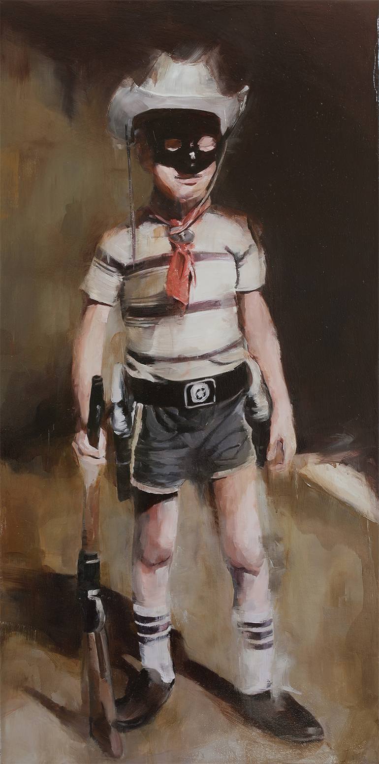 The Neighborhood is Safe Painting by Chad Little | Saatchi Art