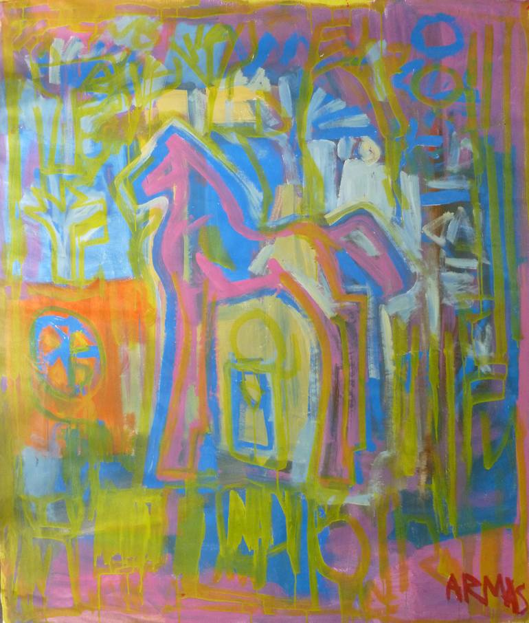 Like the Sun Painting by Enric Armas | Saatchi Art