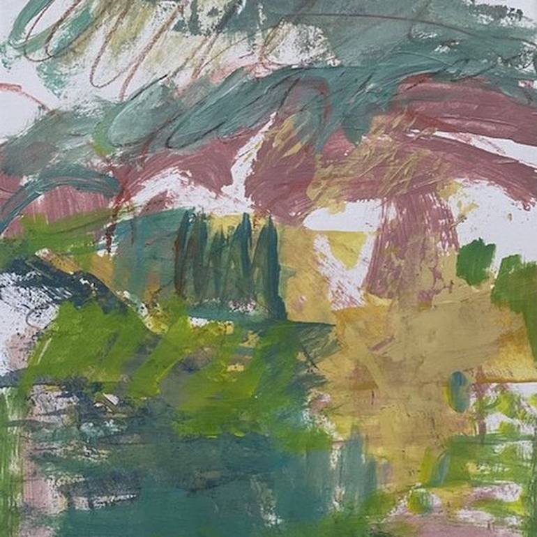 Group of Trees Painting by J Pullman | Saatchi Art