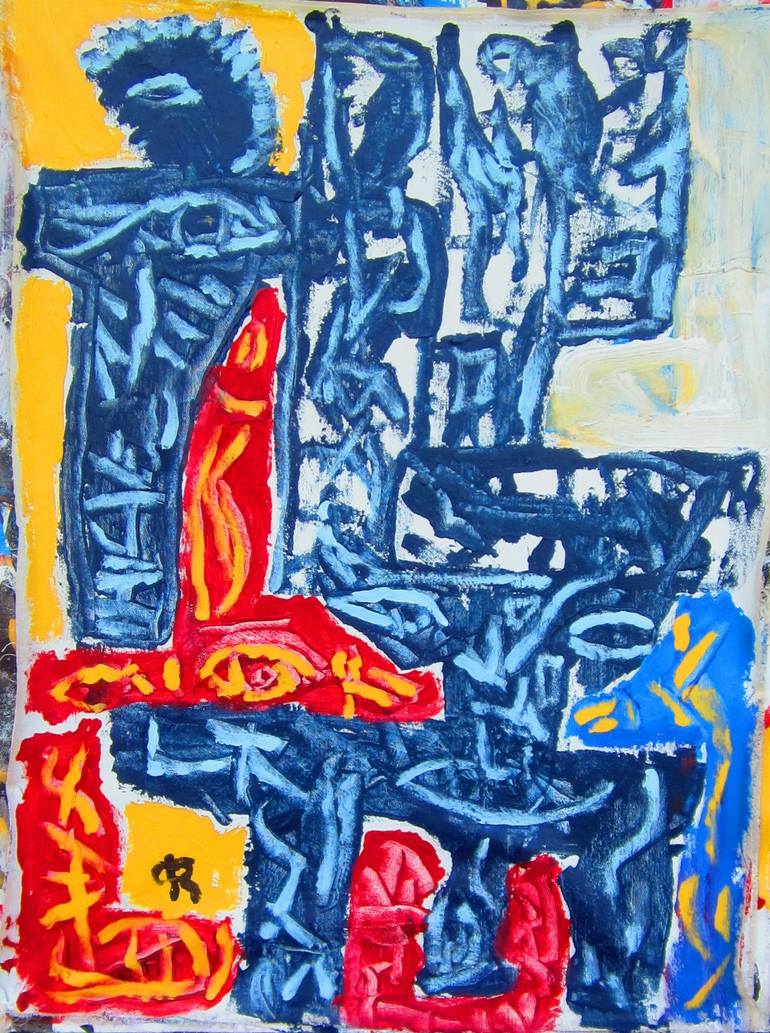 Totem # 17 Painting by James Robb | Saatchi Art