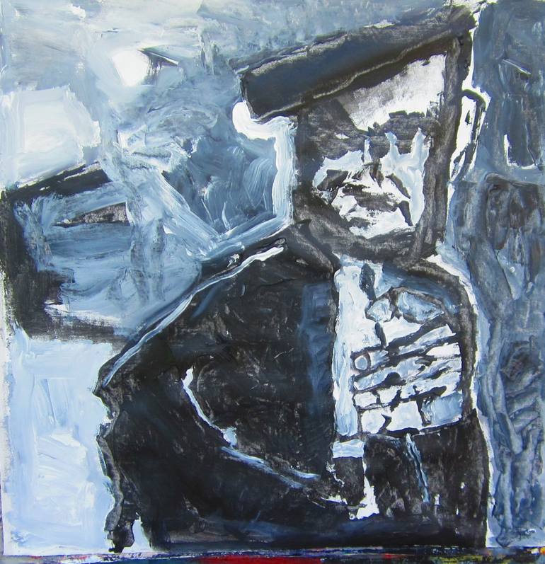 The Artist Painting by James Robb | Saatchi Art