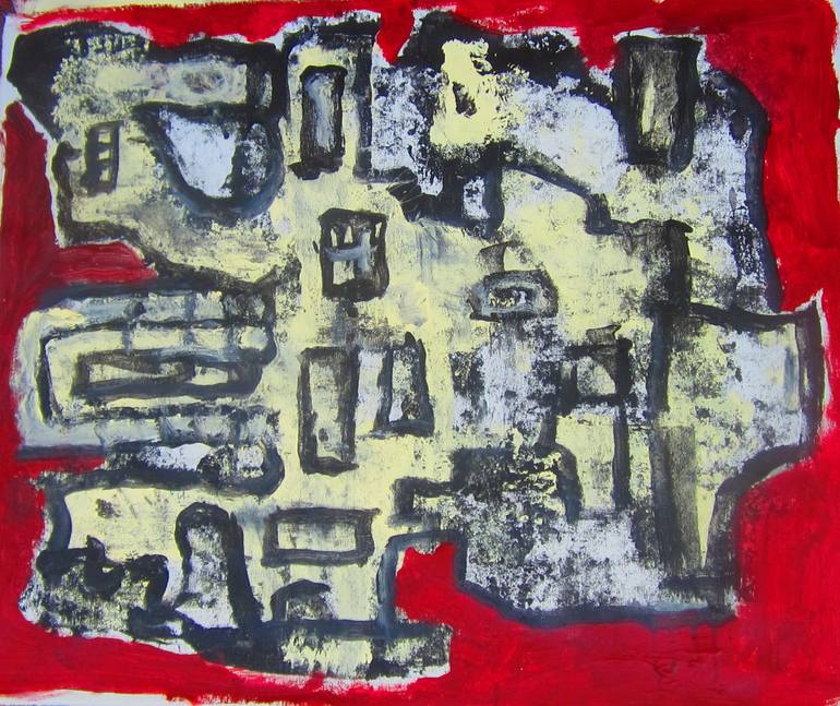 The House that John built Painting by James Robb | Saatchi Art