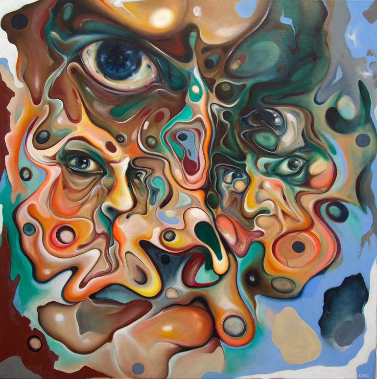 Yesterday, Today and Tomorrow Painting by Kevin Gavaghan | Saatchi Art