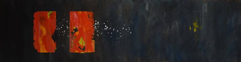 Bonfire Painting by Eduard Meinema | Saatchi Art