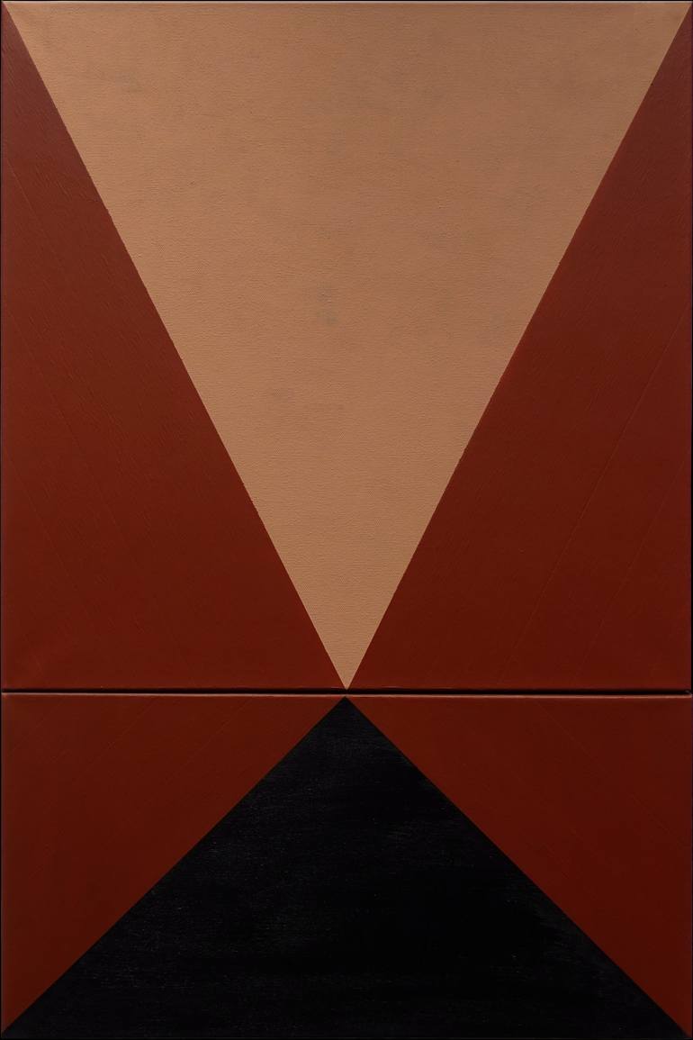 Sunset (Streetscape) Painting by Aaron Boucher | Saatchi Art