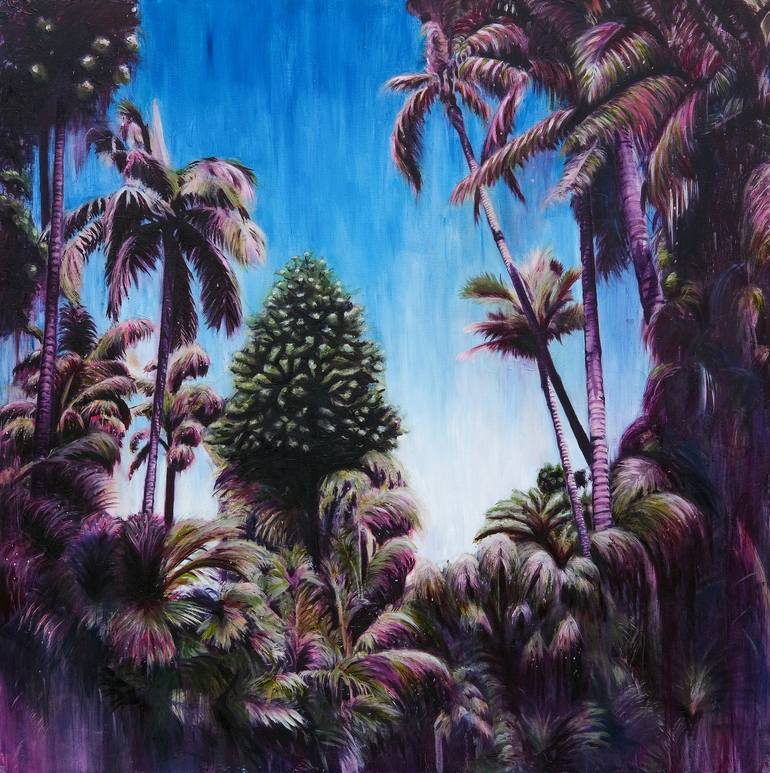Those Paradise Days Painting by Alice Leake | Saatchi Art