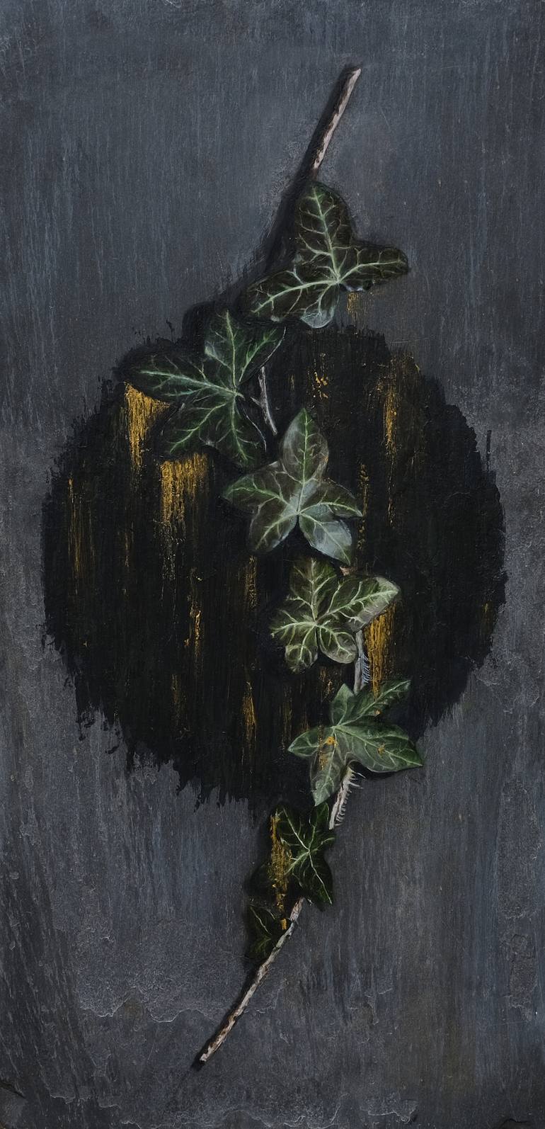A Twist of Ivy Painting by Alice Leake | Saatchi Art