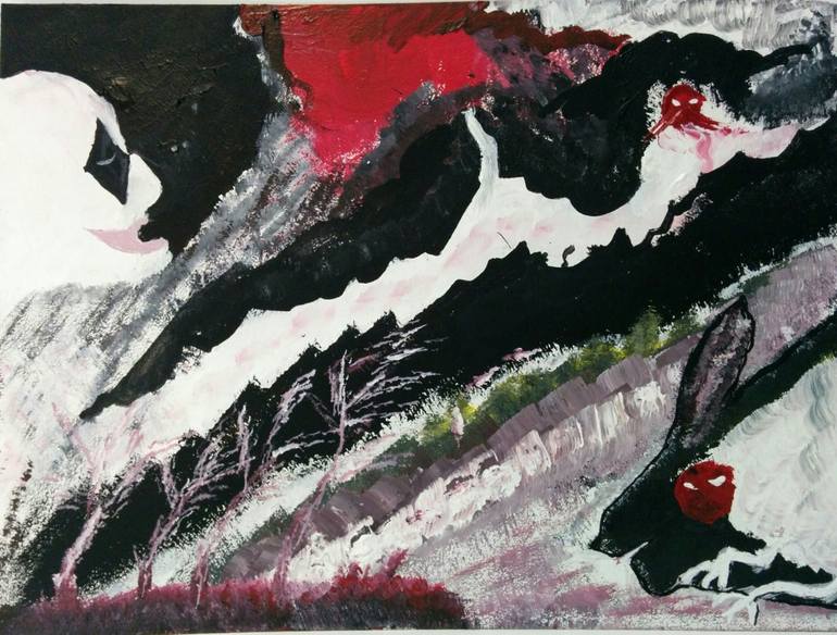 For ever Painting by Maria Karpova | Saatchi Art