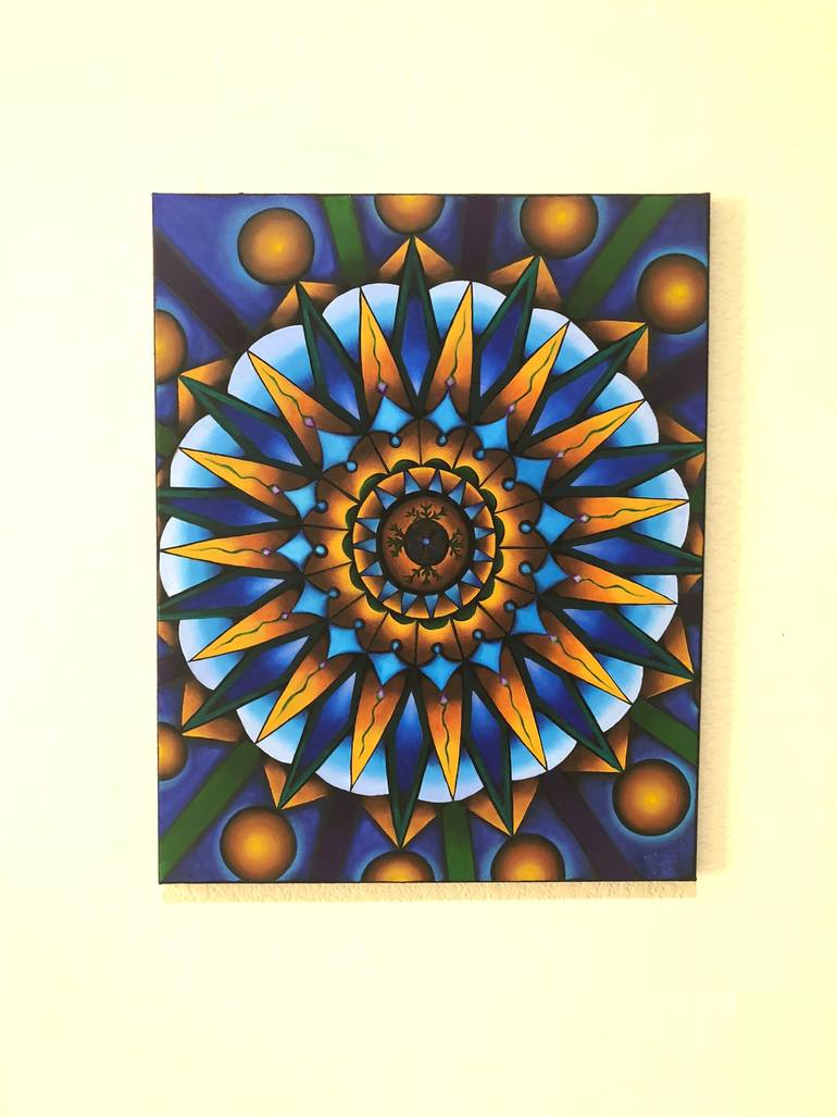 Universal Connection Painting by Dannielle Harrington | Saatchi Art