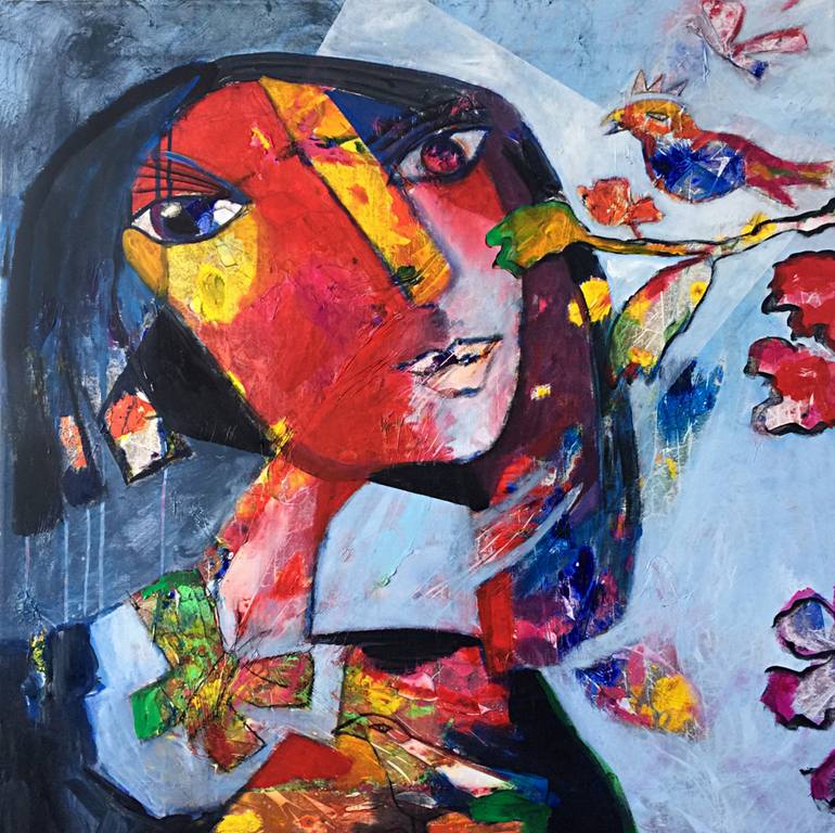Joy of life Painting by Shefali Ranthe | Saatchi Art
