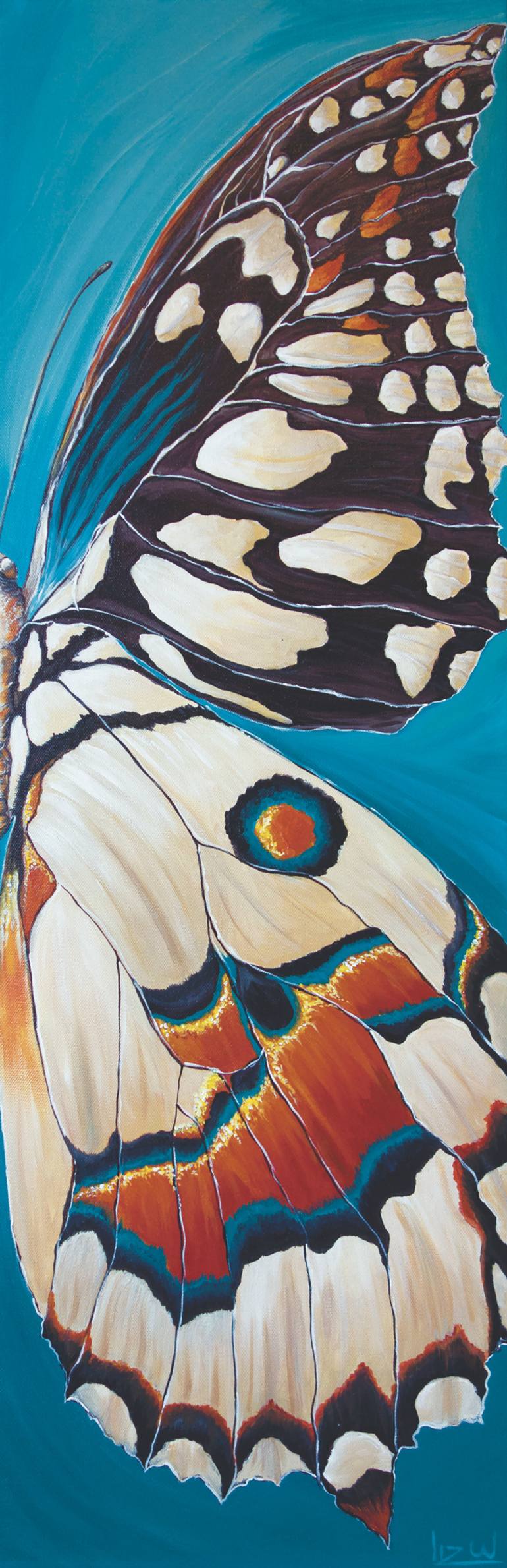 Landed, Liz W Fine Art Painting by Liz Whaley | Saatchi Art