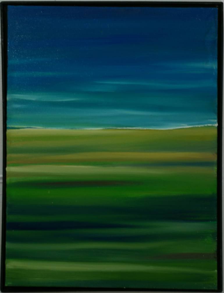 Ocean meets Earth. Painting by Eric Dyer | Saatchi Art