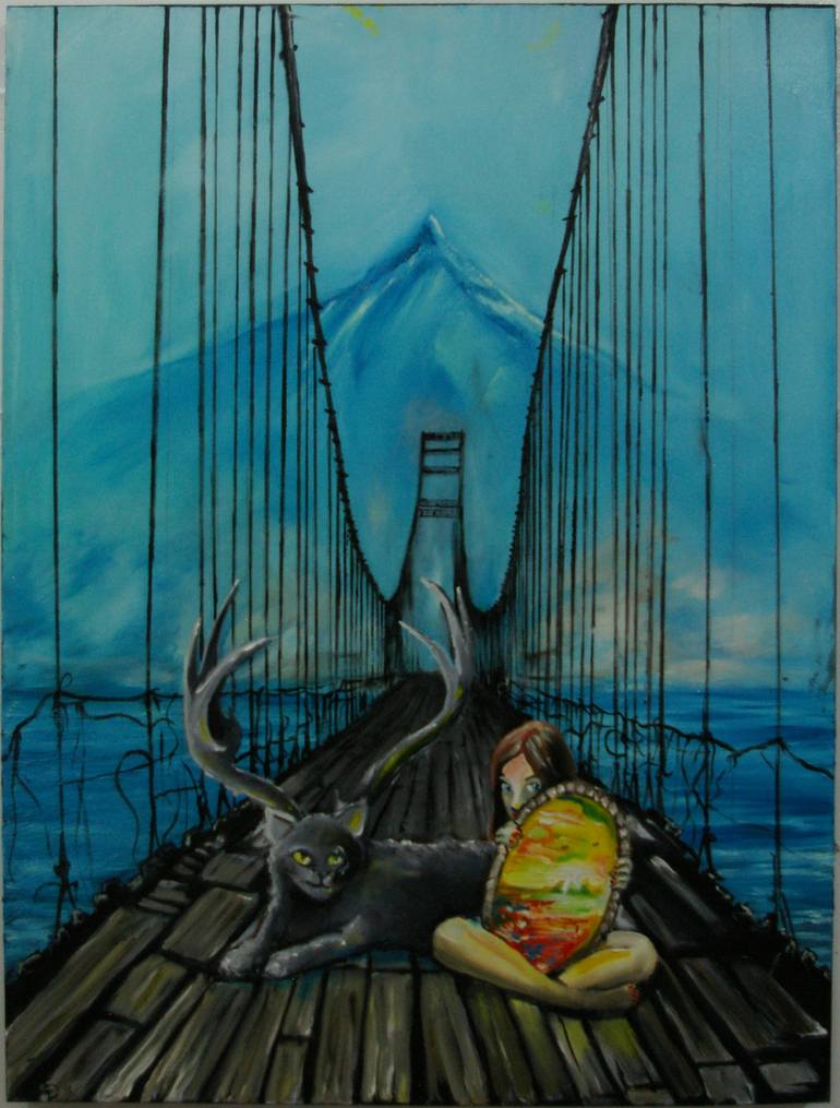 The Bridge Painting by Eric Dyer | Saatchi Art