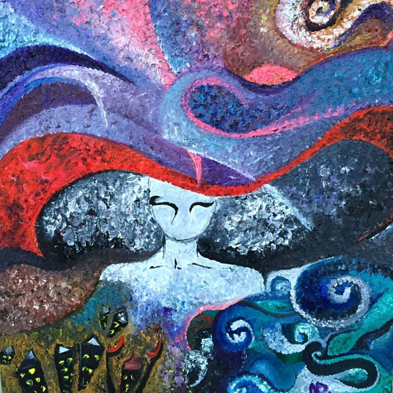 The Life Painting by Naz Deniz Nezirbek | Saatchi Art