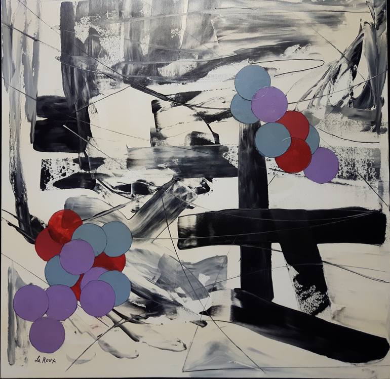 Crossroads Painting by Maria Le Roux Munante | Saatchi Art