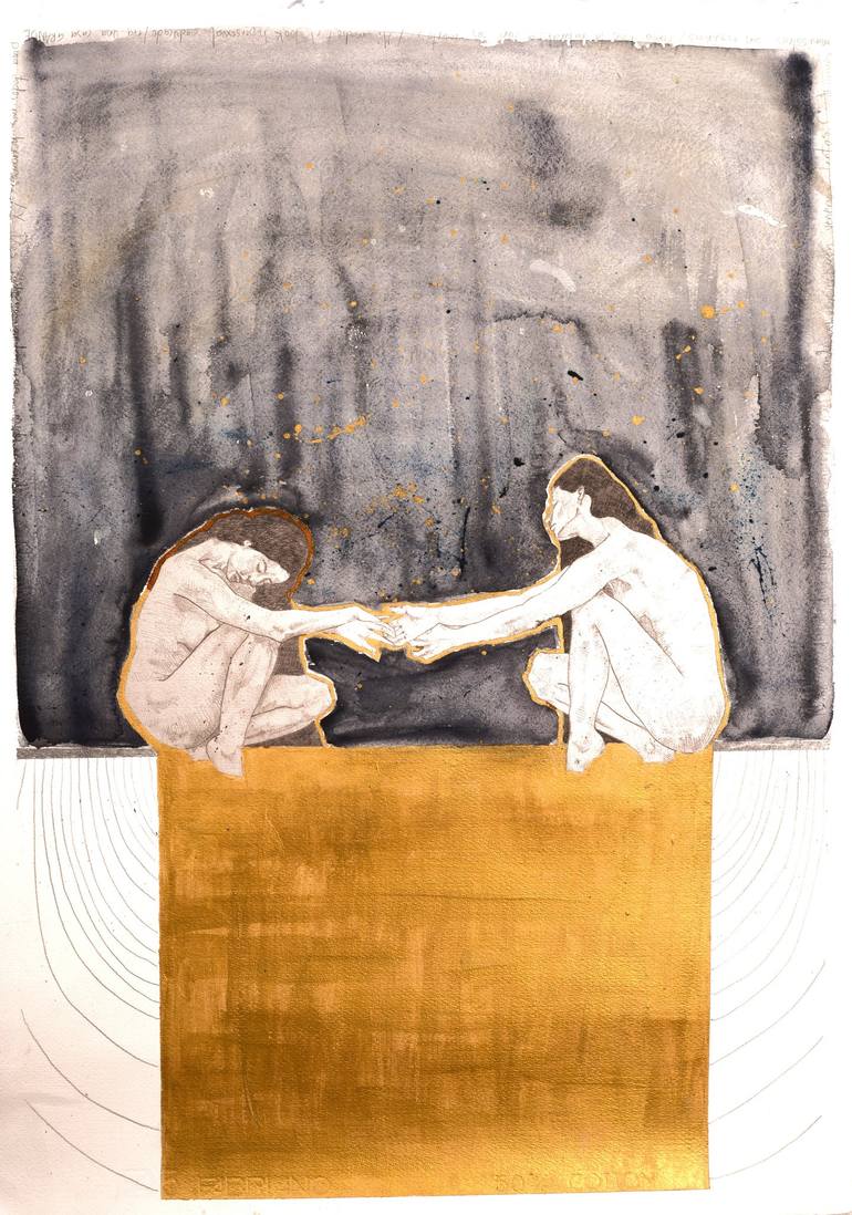 You Are my Sister Drawing by Polet Andrade | Saatchi Art