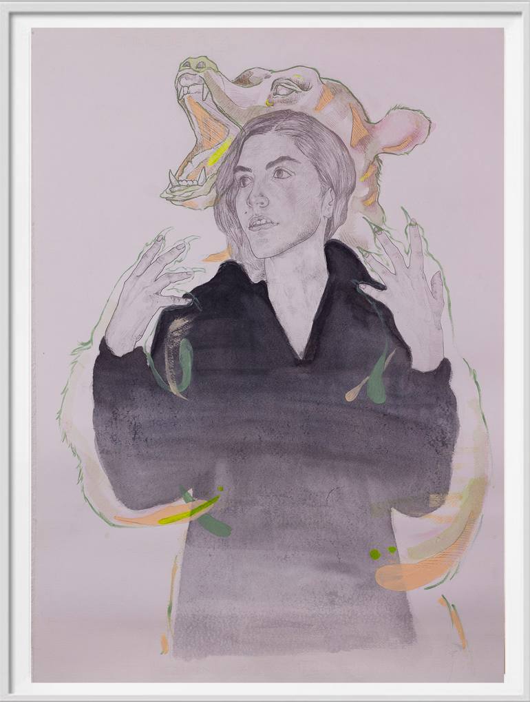 My Bare Hands Drawing by Polet Andrade | Saatchi Art