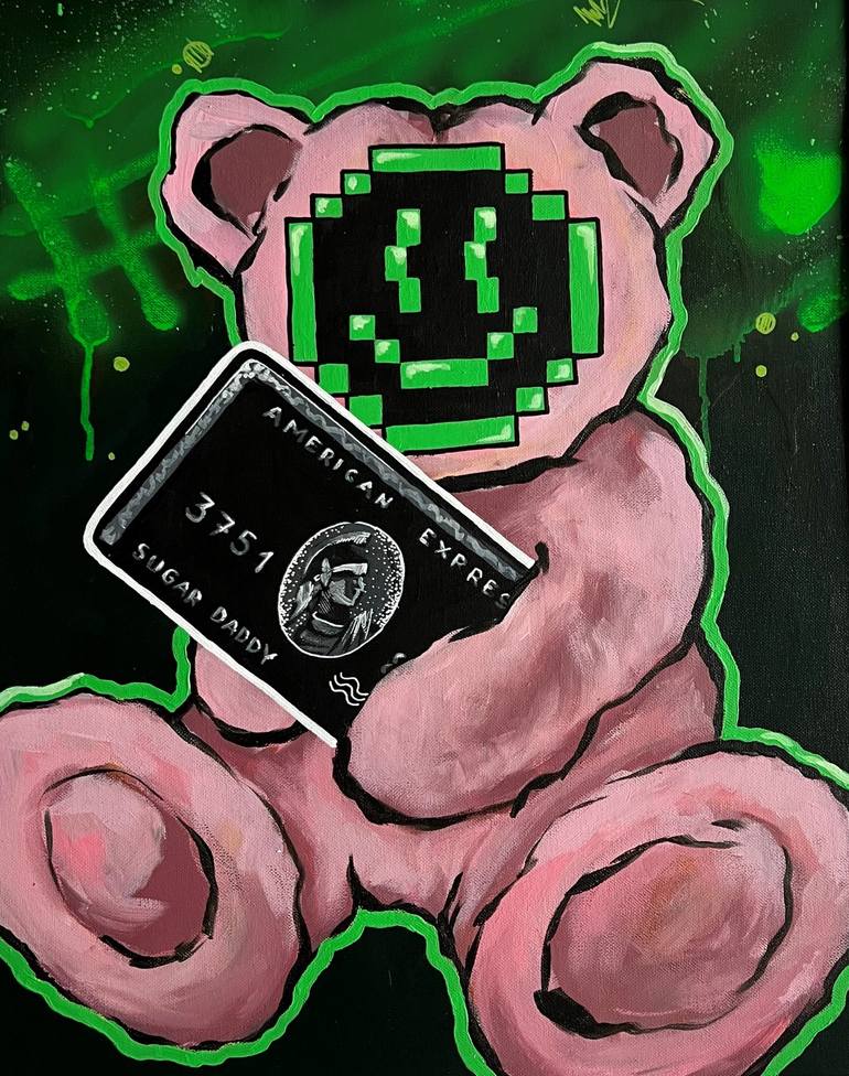 SUGAR DADDY Painting by Elina Sanda Zake | Saatchi Art