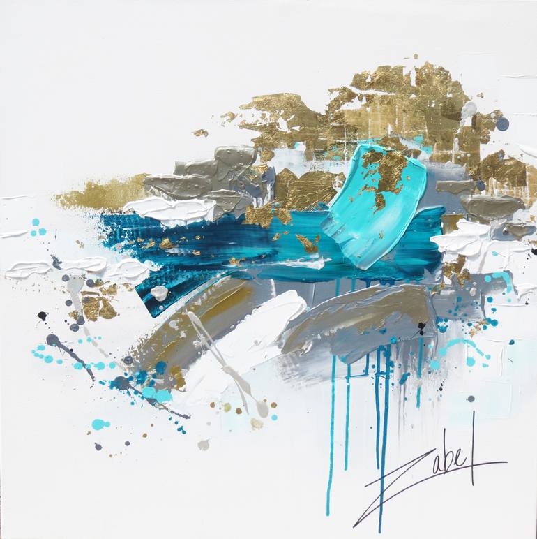 Outside the Box #2 Painting by Zabel Artist | Saatchi Art