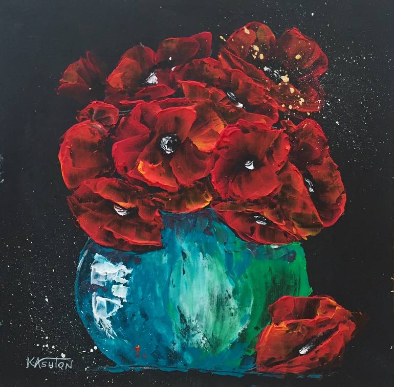 Age Shall Not Weary Them Painting by Kay Ashton | Saatchi Art