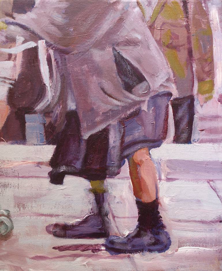 grey Painting by Jim Crossin | Saatchi Art